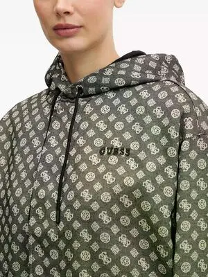 Guess Patterned Hooded Jacket