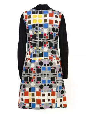 Fendi Geometric Quilted Coat