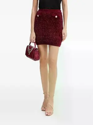 Guess Textured Knit Mini Skirt