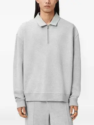 ALLSAINTS Zip-collared Polo Shirt