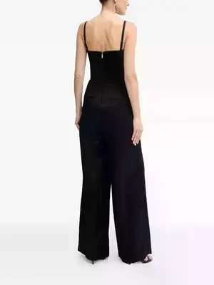 Karl Lagerfeld Button-embellished Jumpsuit