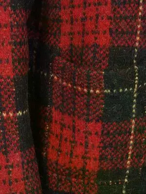Ralph Lauren Tartan Shawl-collar Jacket