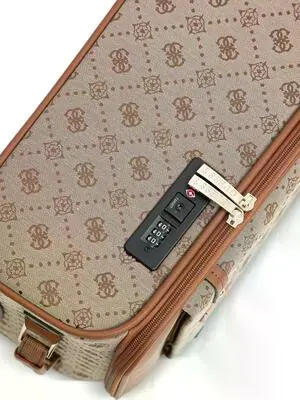 Guess Monogram Luggage Bag