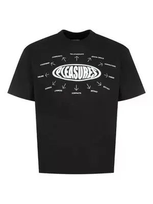 PLEASURES Logo Overview T-shirt