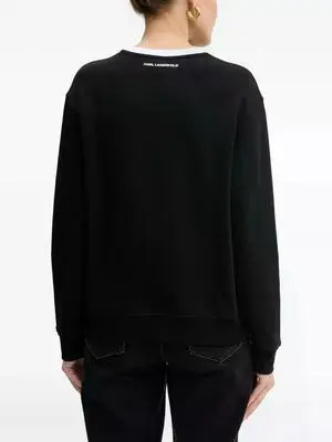 Karl Lagerfeld Embroidered-logo Sweatshirt