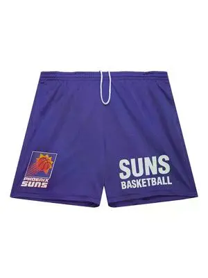 Mitchell & Ness Mesh Logo Shorts