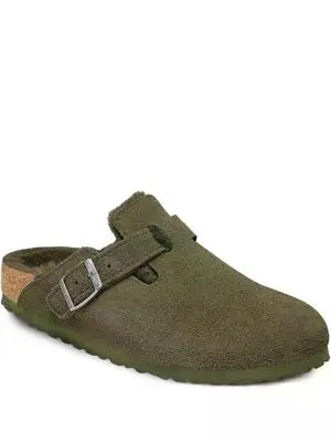 BIRKENSTOCK Boston Slippers - Green