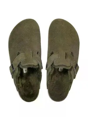 BIRKENSTOCK Boston Slippers - Green
