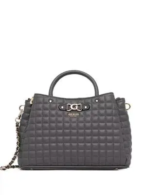 Guess Logo-plaque Quilted Tote