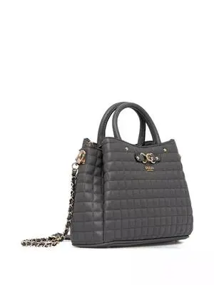 Guess Logo-plaque Quilted Tote