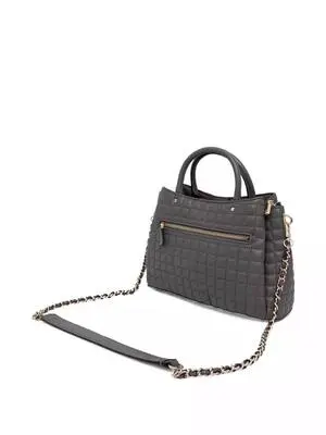 Guess Logo-plaque Quilted Tote