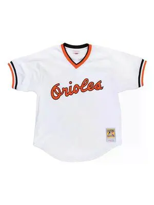 Mitchell & Ness Mlb Orioles 1985 Cal Ripken Jr. T-shirt - White