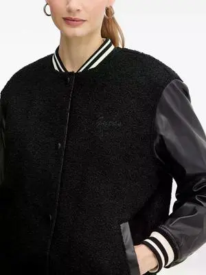 Guess Contrasted-sleeve Bomber Jacket