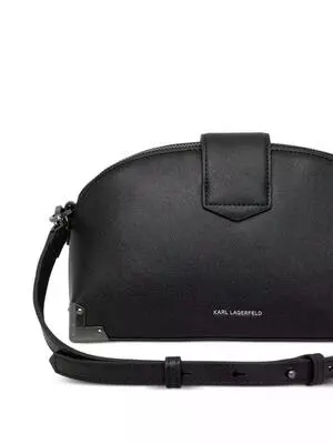 Karl Lagerfeld K/trunk Leather Crossbody Bag