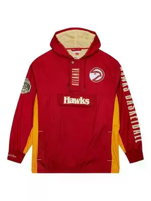 Mitchell & Ness Atlanta Hawks Team Og 2.0 Hoodie - Red