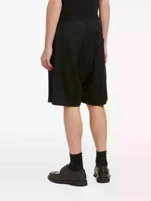 AIEZEN Drawstring-fastening Dropped Crotch Shorts