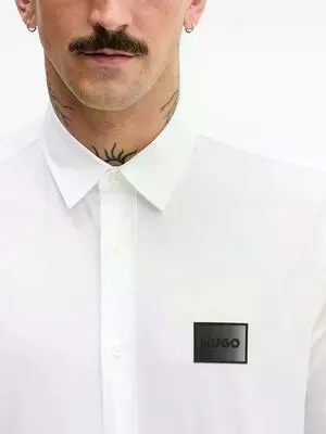 Hugo Logo-patch Button-up Shirt