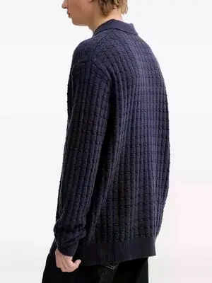 LES DEUX Gustav Polo-collar Sweater