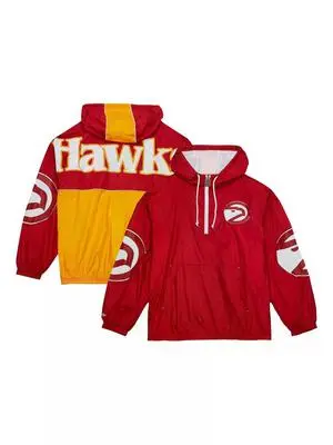 Mitchell & Ness Atlanta Hawks Team Og 2.0 Hoodie - Red