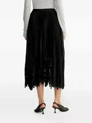 Munthe Pleated Midi Skirt