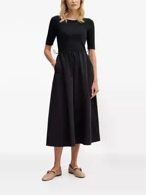 Dkny Panelled Midi Dress