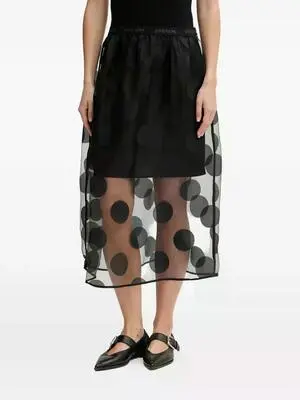 Stine Goya Polka-dot Midi Skirt