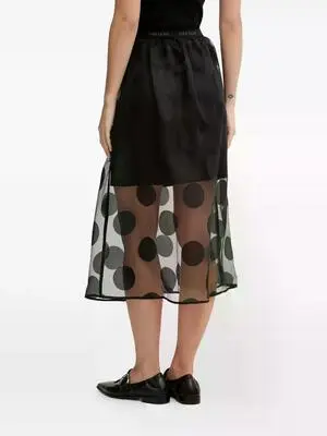 Stine Goya Polka-dot Midi Skirt