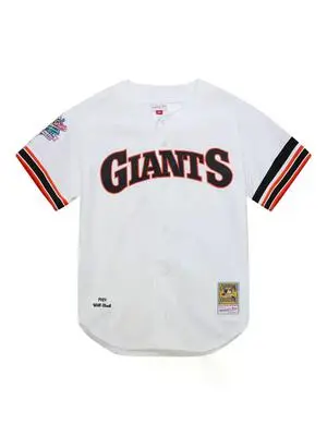 Mitchell & Ness Mlb Giants 1989 Willie Clark Shirt
