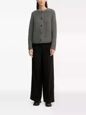 Marc O'polo Buttoned Cardigan - Grey