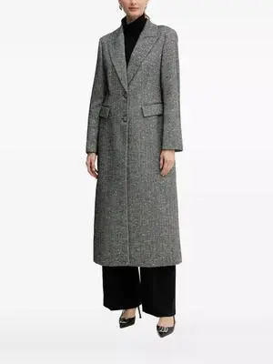 Guess Herringbone Long Coat