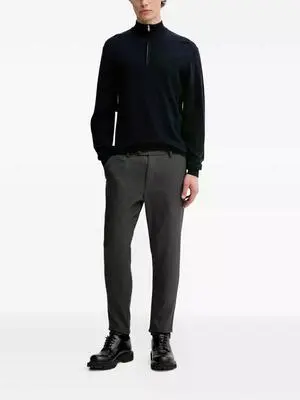 LES DEUX Greyson Half-zip Sweater