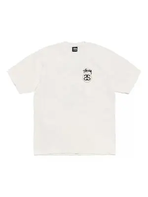 StÜssy Cotton Graphic T-shirt White