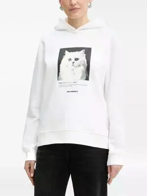 Karl Lagerfeld Graphic Print Hoodie