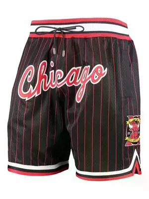 Mitchell & Ness Pinstripe Drawstring Shorts