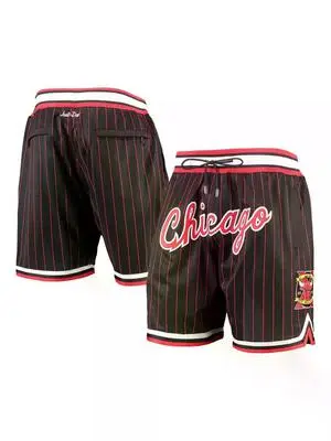 Mitchell & Ness Pinstripe Drawstring Shorts