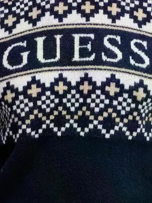 Guess Fair Isle Round Neck Sweater