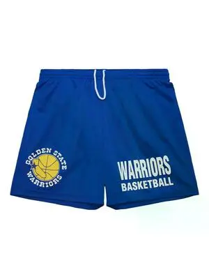 Mitchell & Ness Golden State Warriors Hardwood Classics Gameday Shorts - Blue