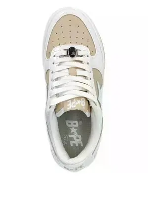 A BATHING APE Sta #6 L Logo Sneakers