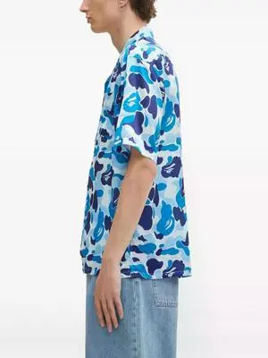 A BATHING APE Camouflage Short-sleeve Shirt