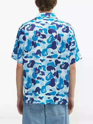 A BATHING APE Camouflage Short-sleeve Shirt
