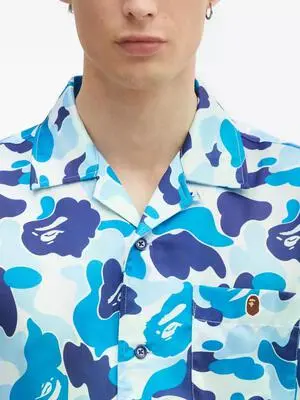 A BATHING APE Camouflage Short-sleeve Shirt