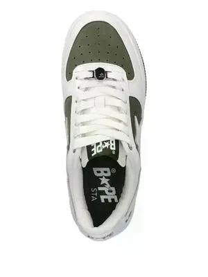 A BATHING APE Sta #6 L Panelled Sneakers