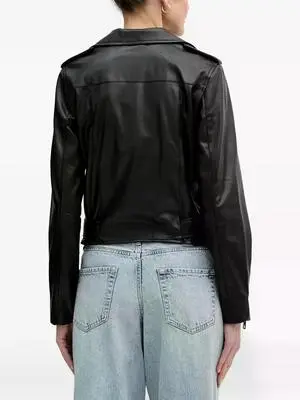 Dkny Belted Jacket With Zippers