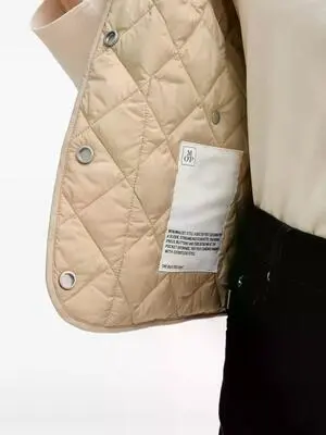 Marc O'polo Quilted Buttoned Gilet - Neutrals