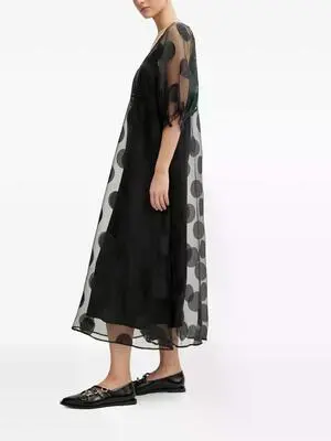 Stine Goya Polka-dot Midi Dress