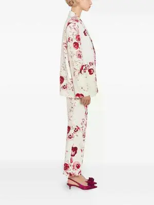 Giambattista Valli Floral Double-breasted Jacket