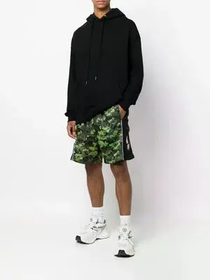 Mitchell & Ness Camouflage-print Track Shorts
