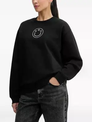 Hugo Embellished Sweatshirts Hoodies For Women