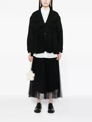 Noir Kei Ninomiya Peplum Wool Jacket