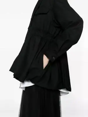Noir Kei Ninomiya Peplum Wool Jacket